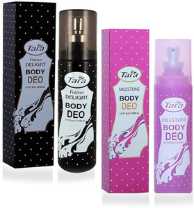 Buy Tara Vetiver Delight Deo and Milestone Body Deo (100ml) Perfume ...