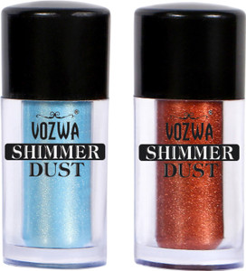 VOZWA Eyeshaodw Shimmer Dust 4g- Blue + Copper - Price in India, Buy ...