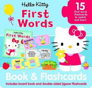 Hello Kitty Jigsaw Flashcards First Words: Buy Hello Kitty Jigsaw ...