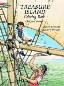 Treasure Island: Colouring Book: Buy Treasure Island: Colouring Book by ...