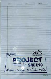 Flipkart.com | DELTA NEW one side ruled a4 120 gsm A4 paper - A4 paper