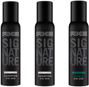 AXE SIGNATURE CHAMPION & ROGUE #57 Deodorant Spray - For Men & Women ...