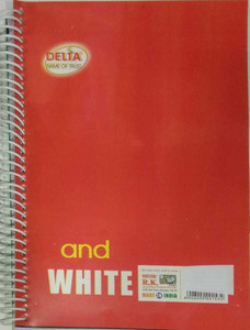 DELTA new A4 Notebook both side ruled 500 Pages Price in India - Buy ...