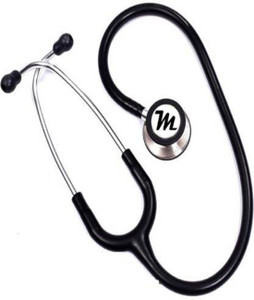 MASTER TONE V SHAPE STETHOSCOPE ALUMINIUM BLACK ACOUSTIC Stethoscope ...