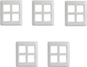 HAVELLS 8 Module Cover Plate (Pack of 5) Wall Plate Price in India ...