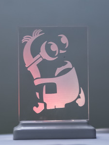 YONKER Acrylic Minion Night Lamp Color Changing LED Table Night Lamp ...