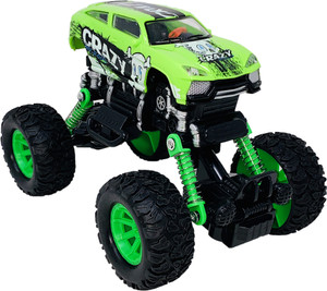 Giftary Pull Back & Go Off Road Crazy Car Toy With Four Wheel Drive ...