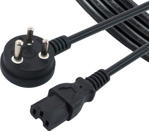 ATEKT Power Cord 1.5 m 3 Pin Computer Desktop Power Cord Cable for ...