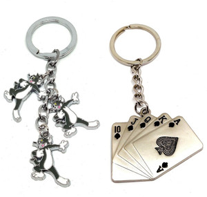 Alvika's Tom Cat 3 Token Pendant - Multicolor & Playing Card | Poker ...