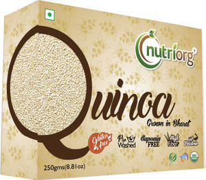 Nutriorg Certified Organic Raw Unroasted White Seeds with High Protein ...