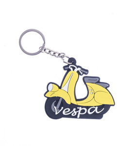 RAJ doublesided yellow vespa keychain for scooty Key Chain Price in ...