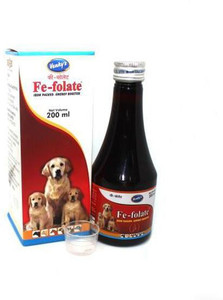 Venky's Fe-folate Iron Supplement 200 ml (Pack of 2) Pet Health ...