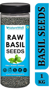 Naturewell Basil Seeds (Raw Seed ) Tukmariya / Sabja / Bapji Seed for ...