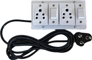 million Extension box 2 Socket Extension Boards Price in India - Buy ...