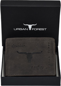 URBAN FOREST Men Brown Genuine Leather Wallet Dark Brown - Price in ...