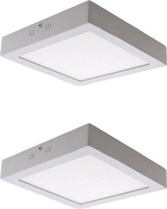 A-Mart™ 18 Watt Square LED Surface Light (Warm White(Yellow), Pack-2 ...
