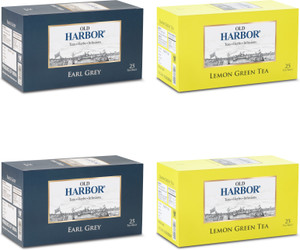 Old Harbor Early Grey & Lemon Green Tea (2 boxes of each flavour) Lemon ...