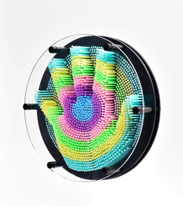 IRIS Classic 3-D Pin Art Board Toy for Sculptures - Pin Impression Toy ...