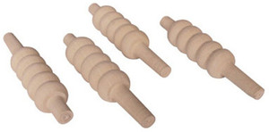 Matrica Pine Wood Original Hand Made Cricket County Bails - Set of 4 ...