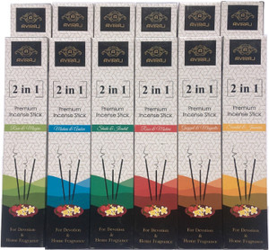 aviraj Premium Multi Fragrance combo agarbatti of 12 Rose, Mogra ...