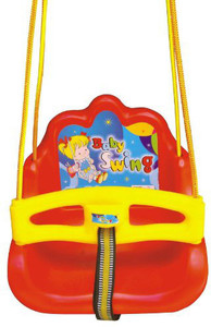 ZEUS Nippon Baby Swing Plastic Jhula with safety T For 6 months to 3 ...