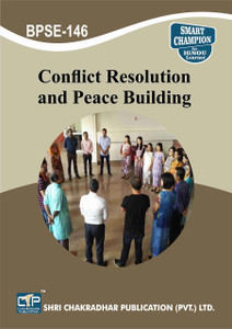 IGNOU BPSE 146 Conflict Resolution And Peace Building IGNOU BAG (CBCS ...