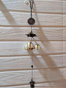 Anjaneya Metal Eiffel Tower Wind Chimes for Home Balcony Garden ...