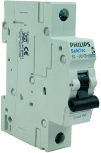 PHILIPS MCB 1 Pole Curve B 10 A MCB 1 Pole Curve B 10 A (Pack of 36 Pc ...