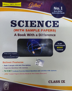 Golden Science For Class-9 A Book With A Difference Based On NCERT ...
