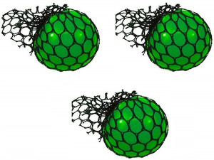 I&SONI Mesh Squishy Ball Anti Stress Balls - 5 cm - Mesh Squishy Ball ...