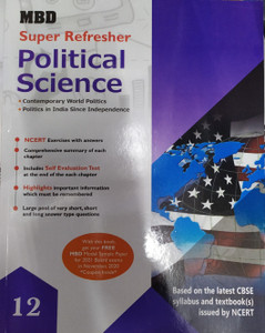 MBD Super Refresher Political Science For Class-12 ( Based On The ...
