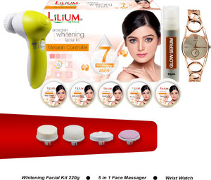 LILIUM Protect Whitening Facial Kit 220gm - Price in India, Buy LILIUM ...