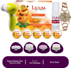 LILIUM Papaya Facial Kit 350gm - Price in India, Buy LILIUM Papaya ...