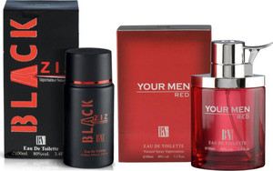Buy BN PARFUMS Black Ziz & Your Men Red Perfume Gift Pack Eau de ...
