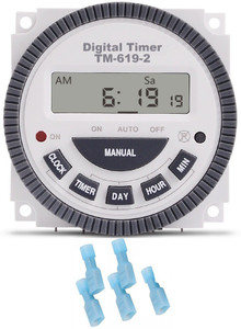Divinext Frontier Digital Timer TM619H-2 30 Amps 5 Pin Microprocessor ...