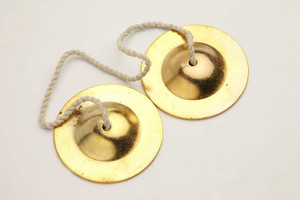 nepX Manjeera 100% Brass (Pittal) Handmade Brass Manjeera/Manjira Pair ...