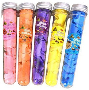 YTM Pack 5 Box Disposable Hand Wash Paper Soap Flower Shape Tube ...