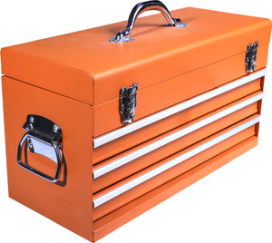 Harden Professional Metal Tools Box 3 Drawers with Top Compartment ...