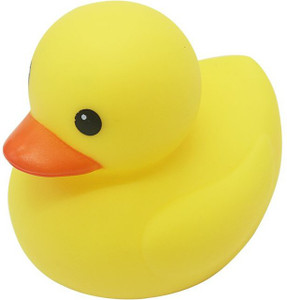 MyLifeUNIT 4 Inch Yellow Rubber Bath Ducks Bath Toy - 4 Inch Yellow ...