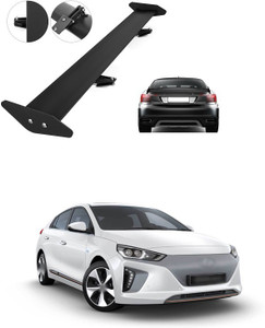 PECUNIA Spoiler Black Aluminium Car Rear Trunk Sporty Look GT Racing ...