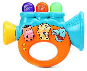 FunBlast Mini Magic Hand Rattle Trumpet with Fun Lighting LED and ...