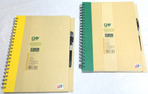 YES Recycled notebook A4 Notebook Ruled 200 Pages Price in India - Buy ...