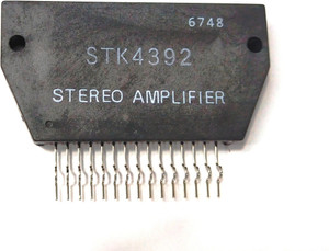 DHRUV-PRO STK 4392 2 Channel Power Rating: 15W Amplifier IC Electronic ...
