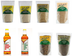 max health Rice, Cooking OIl and Spice Combo Combo Price in India - Buy ...
