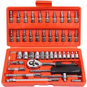 jke High Quality 46pcs 1/4-Inch Socket Set Tool Socket Set Price in ...