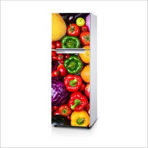 Printart 40 cm Mix Vegetable Fridge Sticker, Wallpaper, Warp, Skin ...
