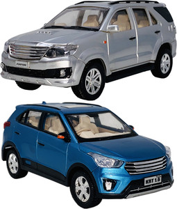 Wishmaster Set of 2 Combo Pull Back & go Action Small Size Fortuner ...