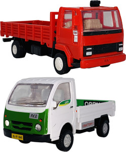 Giftary Pack Of 2 Small Size Made From Plastic Indian Cargo Trucks ...