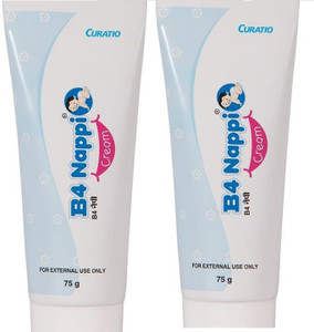 CURATIO B4 NAPPI CREAM (75 GM) - Pack of (2*75g) for babies Price in ...