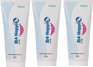 CURATIO B4 NAPPI CREAM (75 GM) - Pack of (3*75g) for babies Price in ...